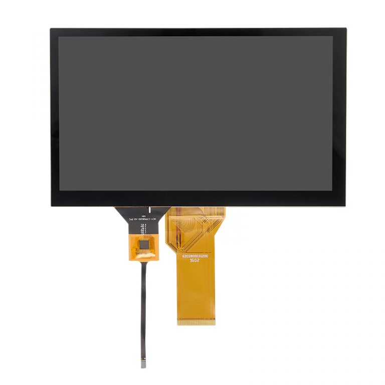 7 inch touch screen display 800X480 1024X600 dots RGB LVDS - Touch ...